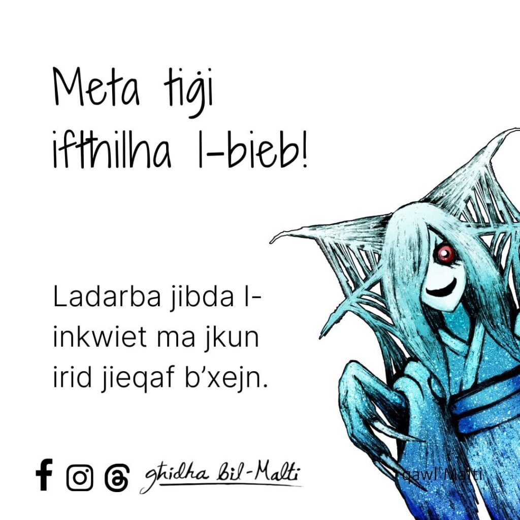 Qwiel u idjomi | Għidha bil-Malti