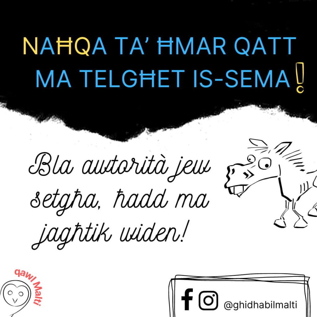 Qwiel u idjomi | Għidha bil-Malti